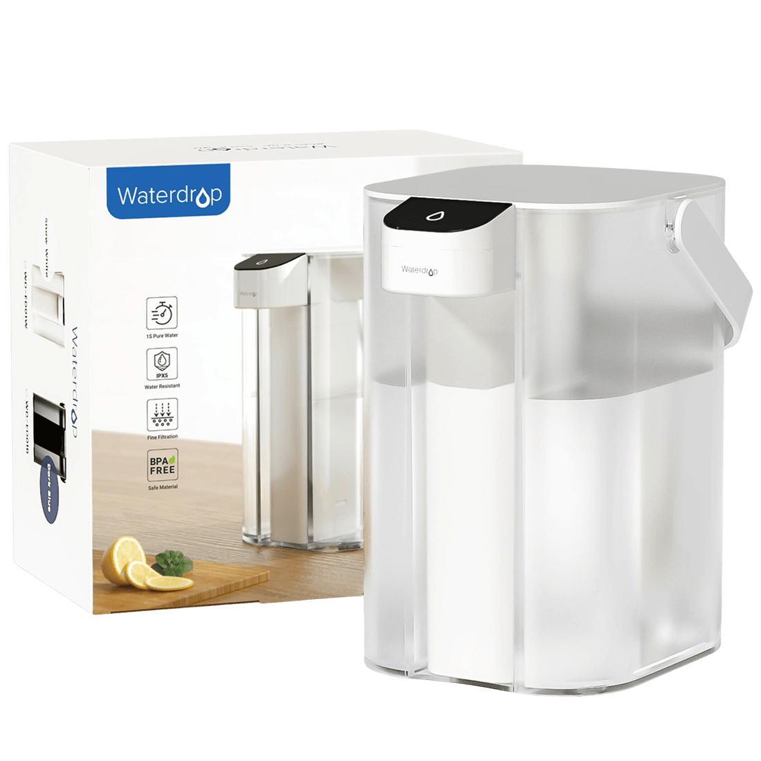 Countertop Electric Water Filter | 1s Instant Filtration | Waterdrop
